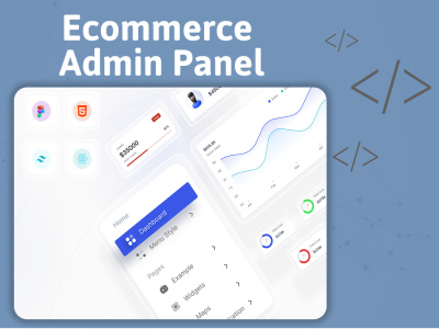 Modern Ecommerce Admin Panel with Tailwind CSS | Shopify Look | Upwork