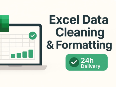 Excel Data Cleaning & Formatting (24h)! | Upwork