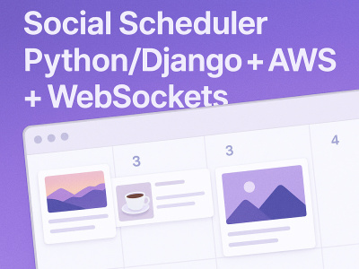 Loomly | Scalable Social Scheduler using Python/Django + WebSockets ...
