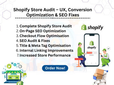 Shopify Store Audit – UX, Conversion Optimization & SEO Fixation | Upwork