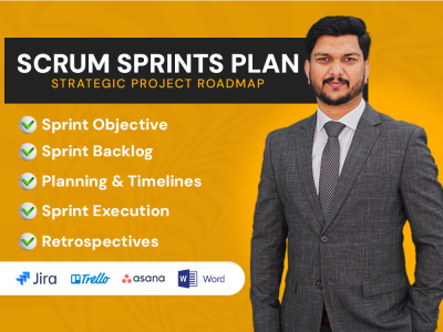 Agile Sprint Planning | Scrum Project Roadmap | Jira, Trello, Asana | Upwork