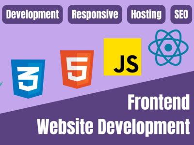 A front-end website development | Upwork