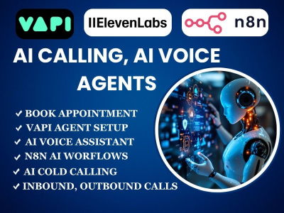 Ai agent, ai voice agent, ai cold calling agent n8n ai agent using VAPI ...