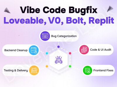Vibe code bugfix | loveable | bolt.new | replit | v0 | supabase expert | Upwork