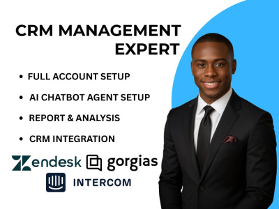 Zendesk Gorgias Intercom Full Setup, Workflows, Ai Chatbot Shopify Expert | Upwork