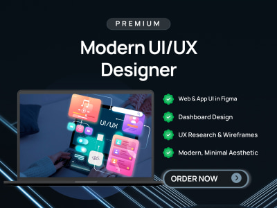 Modern Website & App UI/UX Design | Figma | Web App | Dashboard UI | Upwork