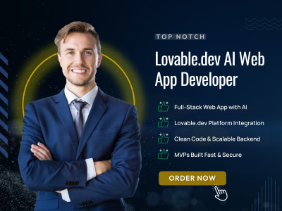 App built on Lovable.ai with API integrated for AI-driven functionality ...