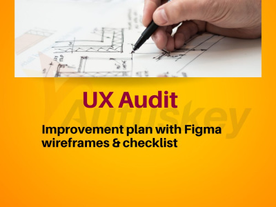UX audit + improvement plan with Figma wireframes & checklist | Upwork