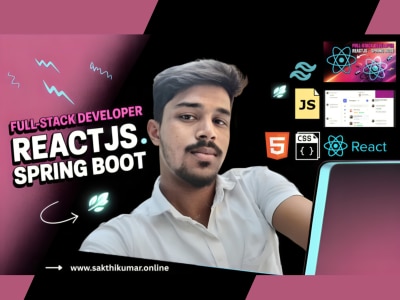 A high performance full stack web application with React.js and Spring Boot | Upwork