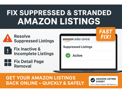 Fix amazon listing suppression and stranded inventory amazon listing ...