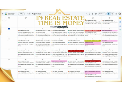 A Strategic Google Calendar Management for Property Dealers | Upwork