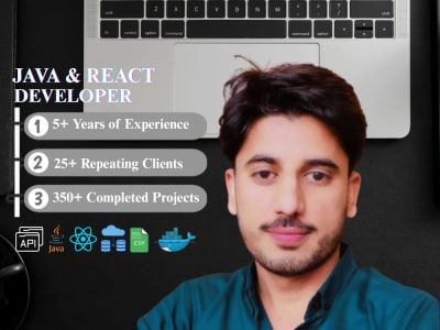 A custom, scalable web application built with Spring Boot & React.js | Upwork