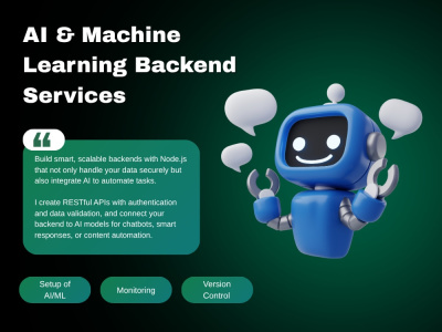 AI & Machine Learning Backend Services | Upwork