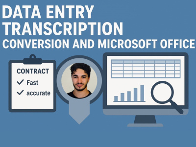 Data Entry, Transcription, & Conversion Services | Upwork