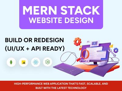 MERN Stack Website – Build or Redesign (UI/UX + API Ready) | Upwork