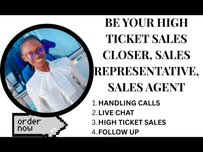 Professional sales closer and high ticket sales representative | Upwork