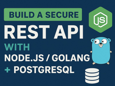 A Secure REST API with NestJs / Golang + PostgreSQL | Upwork