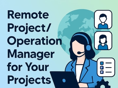 Remote Project/Operation Manager for Your Projects and Teams | Upwork