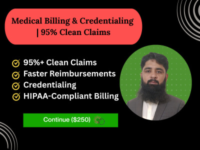 Accurate Medical Billing & Credentialing Services | 95% Clean Claims | Upwork