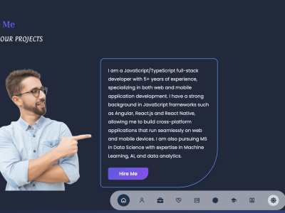 Modern, Responsive Portfolio Website with HTML, CSS, and JavaScript ...