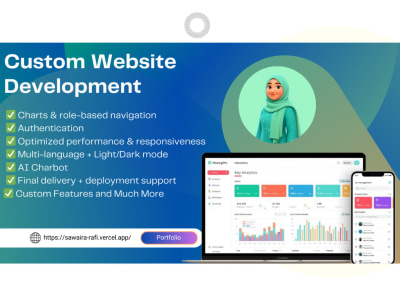 Custom website in React/Next.js with Tailwind CSS | Upwork