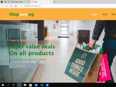 E-Commerce Website Built with HTML, CSS, JavaScript, and React | Upwork