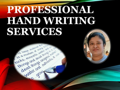 Professional and Nice Handwriting Services | Upwork