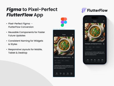 Figma to Pixel-Perfect FlutterFlow | UI/UX Design & App Optimization | Upwork