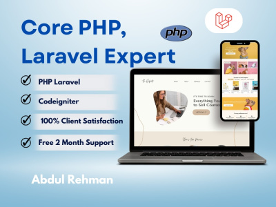 Core PHP, Expert Laravel Developer, PHP MySQL Development Pro | Upwork