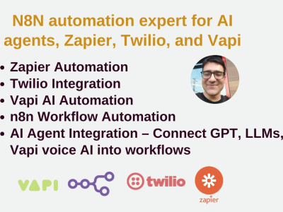 Scalable n8n automation with AI agents, Zapier, Twilio & Vapi tools ...
