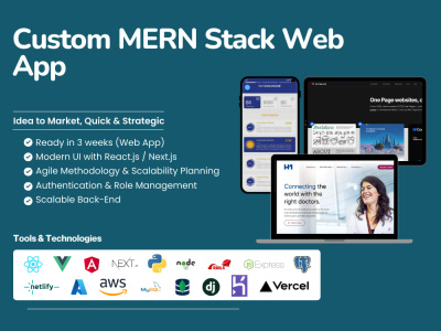 Custom full-stack web application with MERN stack | Upwork