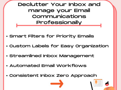 An organized and clean email inbox to achieve inbox zero | Upwork
