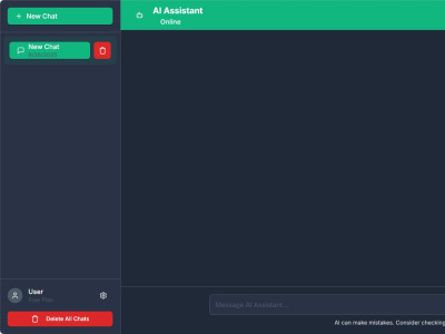 An AI chatbot web app with custom logic | Upwork