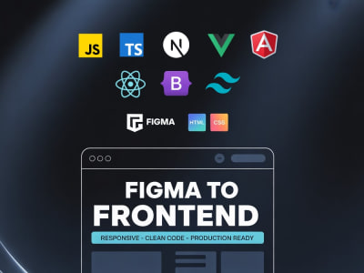 Build responsive frontend from figma or psd design | Upwork