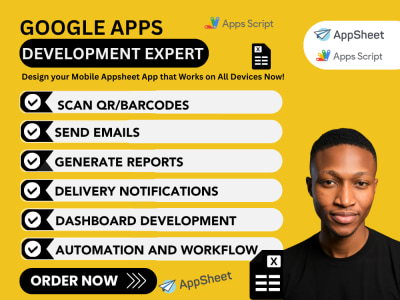 A Custom Google Apps Script & AppSheet Automation Solutions | Upwork