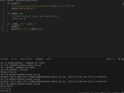 I will debug your Python, Java, SQL, or JavaScript code and fix errors fast | Upwork