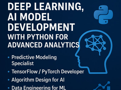 Deep Learning, AI Model Development with Python for Advanced Analytics | Upwork