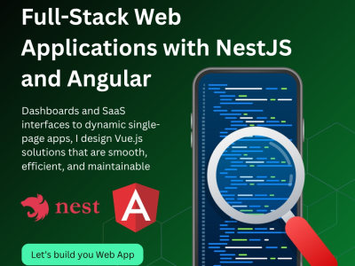 Full-Stack Web Applications with NestJS and Angular | Upwork