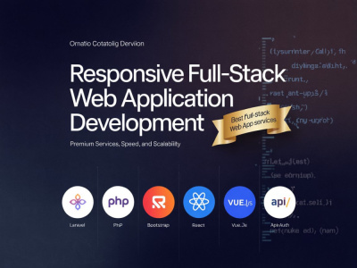 Full-stack web application using PHP Laravel, React and modern tech ...