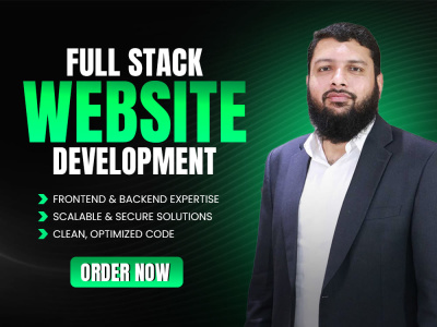 Full Stack Website Development | Frontend & Backend | MERN Stack ...