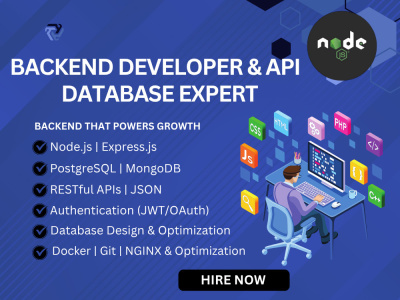 Custom Node.js backend with RESTful APIs and database integration | MySQL | Upwork