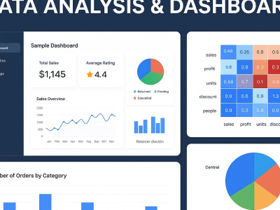 Data Analysis, EDA & Interactive Dashboard | Upwork