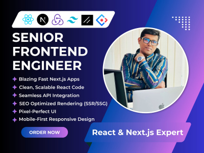 React Next.js Frontend Engineer : Frontend Development & API Integration | Upwork