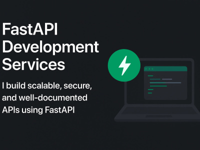 🚀 Build Backend API with FastAPI from Scratch, Python Developer | Upwork