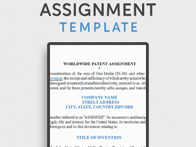 Patent & Trademark Assignment Recordation – USPTO Expert Assistance ...