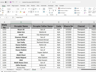 Data Entry Excel sheet | Upwork