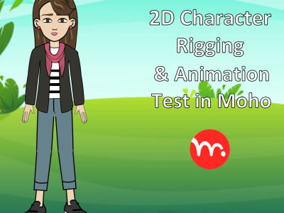 I will create and rig a 2D character in Moho for smooth animation | Upwork
