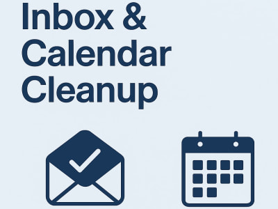Inbox & Calendar Cleanup | Upwork