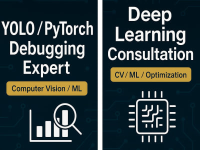 AI/ML Expert: PyTorch, YOLO, Transformers, Debugging & Model Optimization | Upwork