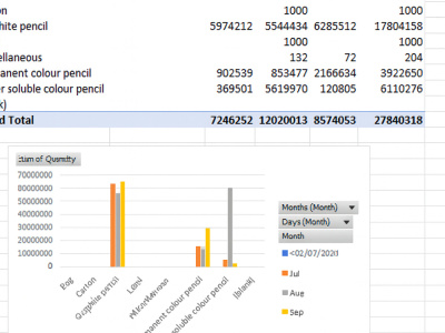 I’ll organize your data in Excel and create pivot tables for clear ...